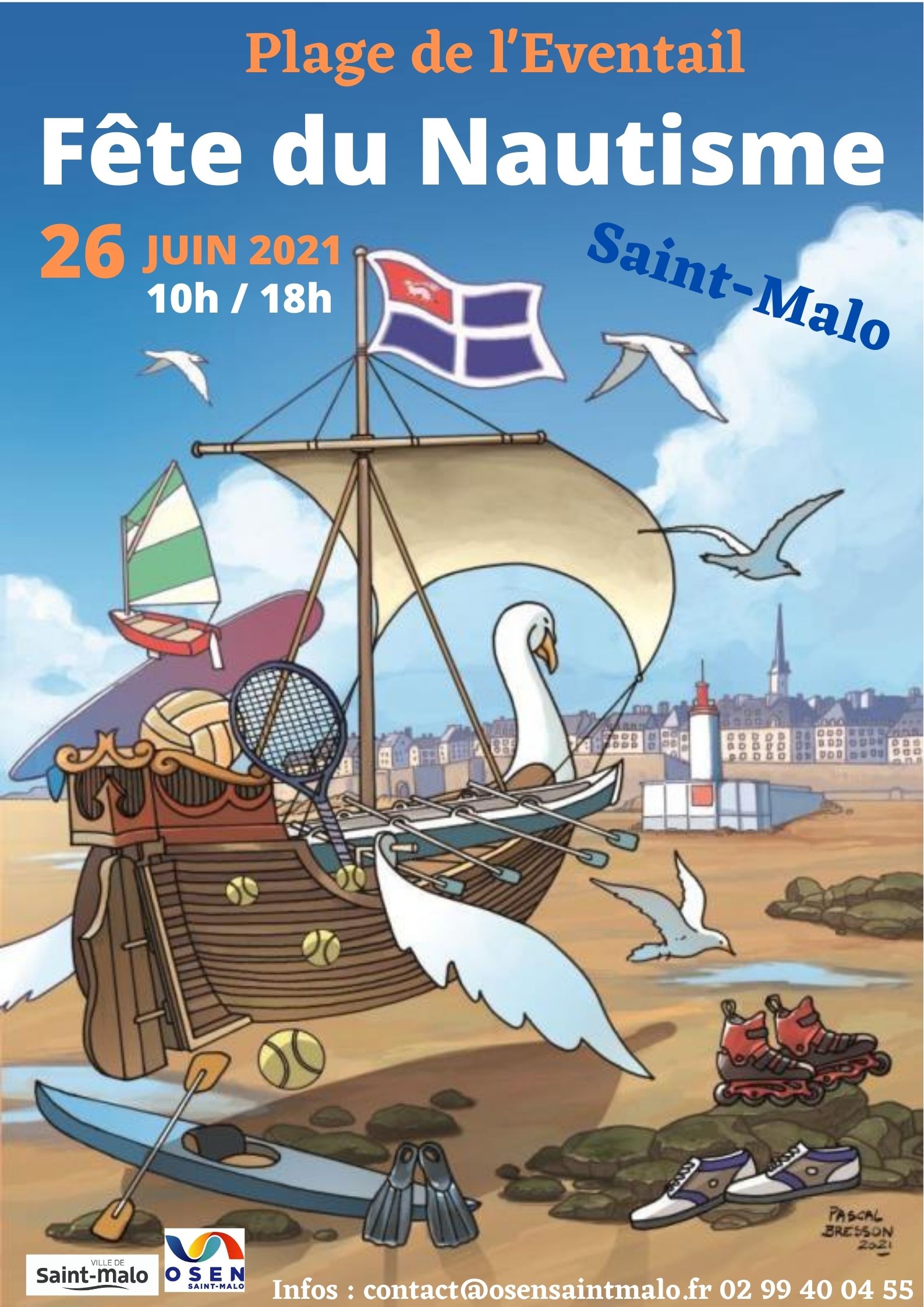 Fête du Nautisme et des activités de plein air le 26 juin 2021 Saint-Malo